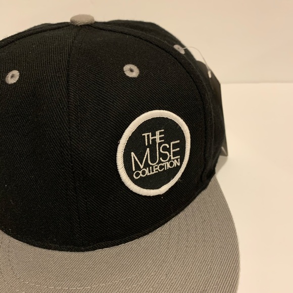 Accessories | The Muse Collections Unbranded Cap Black Gray | Poshmark